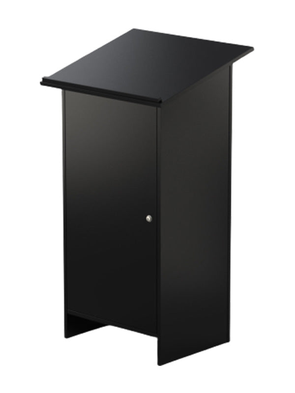 Standard Black Melamine Lectern | Affordable & Portable – Lecterns and ...